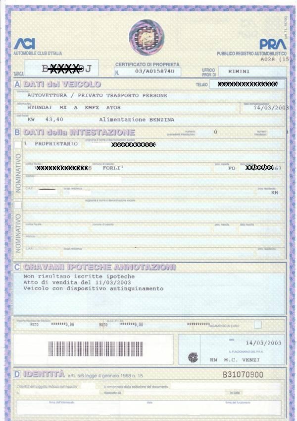 Certificato di Proprietà Digitale